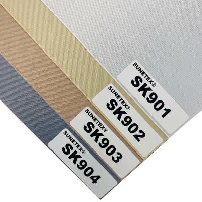 China Decorative Window Blind Curtain Fabric Double Roller Blind Zebra Fabric for sale