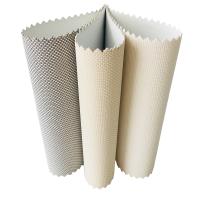 China Waterproof Plain Sun Screen Roller Shades Window Sunscreen Blinds Fabric Made In China for sale