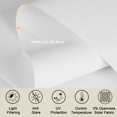 China narrow industrial washable roller installation of window blinds to special blinds shades with remote cover for sale