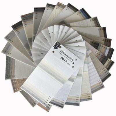 China Day And Night Blinds Fabric Window Zebra Roller Blinds Curtain Best Zebra Blinds Fabric for sale