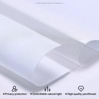 China 100% Polyester Zebra Window Blinds Fabric Blackout Double Layer Zebra Fabric for sale