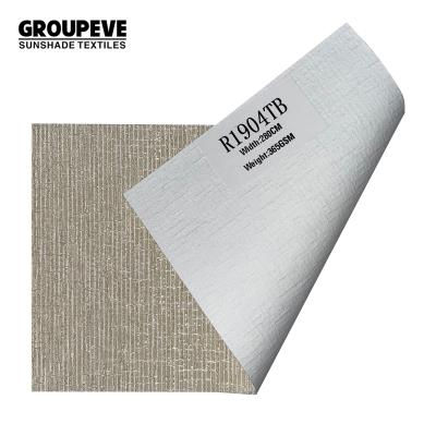China 100% Polyester Blackout Roman Blinds Fabric 365 GSM 2.8m Width for sale