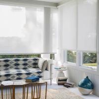 China Blackout Roller Window Blinds Black Sun‑Blocking Room Darkening Roller Shades for sale