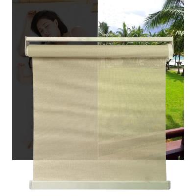 China 3m x 30m Polyester Black Roller Blinds 140gsm 50% Blackout for sale