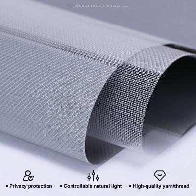 China Wholesale Custom Design 100% Polyester Horizontal Manual Zebra Blind Fabrics For Office for sale