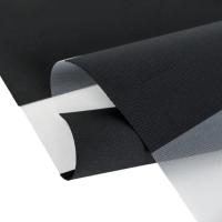 China 425GSM 100% Polyester Zebra Blinds Fabric with 100% Blackout for French Windows for sale
