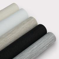 China 360GSM 2.5M/3M Width Horizontal Polyester Roller Blinds Fabric for French Window for sale