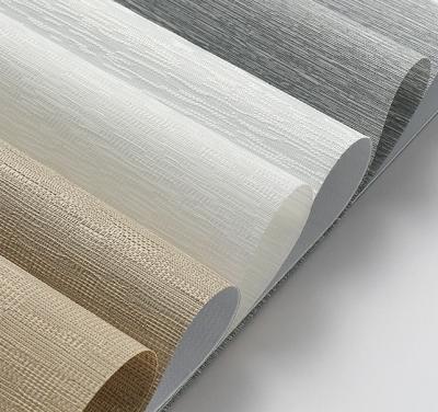 China 100% Blackout 380GSM 3M Width Flame Retardant UV Proof Waterproof Polyester Roller Blinds Fabric for sale