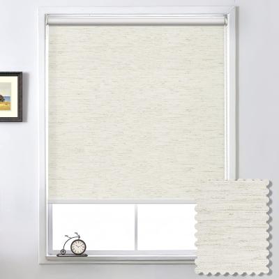 China 135g Weight Blackout Roller Blinds Fabric for Office or Home Sunshade Eco-Friendly Roller Shade Fabric for sale