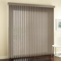 China New Arrival 100% Polyester Translucent 127mm Vertical Blinds Fabrics For Window Home Decoration for sale
