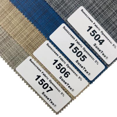 China Blackout Roller Blinds Screen Fabric Solar Sunscreen Roller Blind Sunscreen Fabric for sale