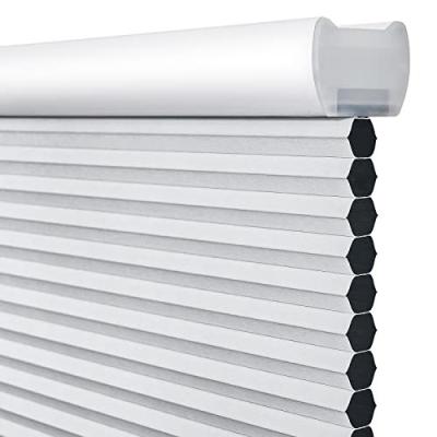 China Factory Direct Light Filtering Thermal Insulation 100% Blackout Honeycomb Blind Cordless Cellular Shade for sale
