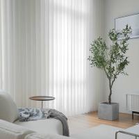 China Eco-Friendly Breathable Anti-UV Hanas Blinds Fabric for Vertical and Polyester Window Coverings for sale
