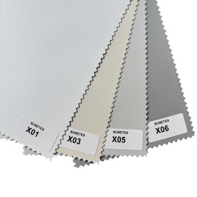 China 3 Ply PVC & 1 Ply 100% Fiberglass Sunscreen Fabric with UPF 50+ and Waterproof for Roller Blinds and Sunshades for sale