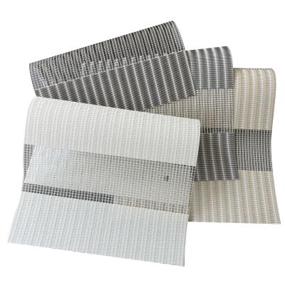 China Blackout Window Blind Zebra Fabric Day And Night Fabric For Zebra Blinds for sale