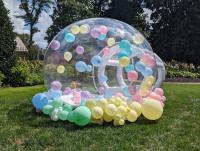 China Large Chin Ball Pool Commercial Inflatable Bubble House for Kid Age Range 8 to 13 Years for sale