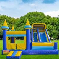 China Superior Small Inflatable House Party Jump Bouncing and Slide Combo for Kids Party for sale