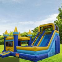 China Superior Small Inflatable House Party Jump Bouncing and Slide Combo for Kids Party for sale