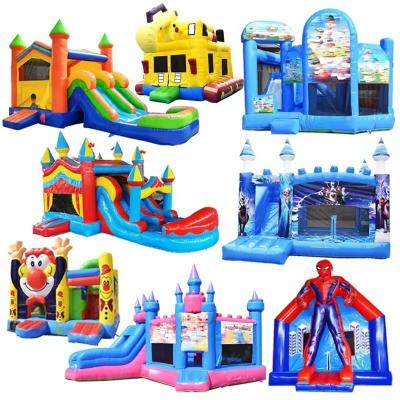 China Indoor Cartoon Outdoor Mini Kids Party Used Large Adult Commercial Inflatable Bounce House for sale