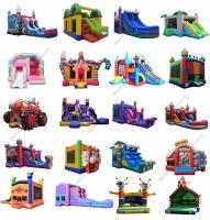 China Unisex Outdoor Commercial Inflatable Bouncy Castle Jumper Combo with Slide and Blower for sale