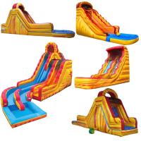 China Commercial Inflatable Water Slide Bounce House with Pool Production 7-10 Working Days for sale