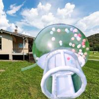 China Customized Size Inflatable Bubble House Bubble Inflatable House for Wedding 10ft Balloon for sale