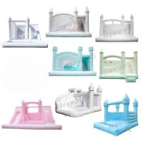 China CE Blower Included Mini White Bouncer Inflatable Jumping Castle for Party Rental for sale