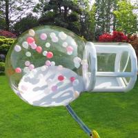 China 2024 Inflatable Double Bubble House with Portable PVC Material and Customized Size for sale