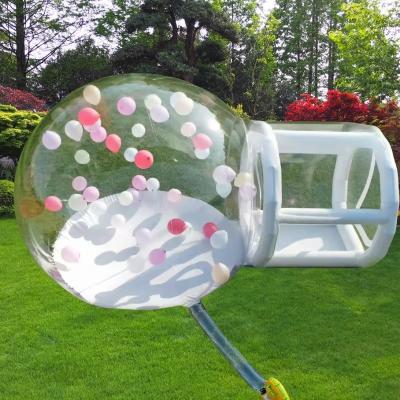 China 2024 Inflatable Double Bubble House with Portable PVC Material and Customized Size for sale