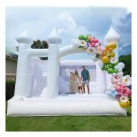 China Customized Size Unisex Inflatable White Bouncer with Slide and Ballpit 2024 Edition for sale
