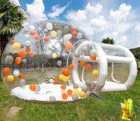 China Custom Artwork Supported Outdoor Inflatable Bubble House for Events Parties and Weddings for sale