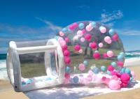 China Custom Artwork Supported Outdoor Inflatable Bubble House for Events Parties and Weddings for sale