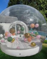 China Max Capacity of 100kg Inflatable Waterproof Air Bubble Clear Dome Camping Tent House for sale