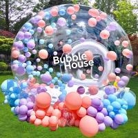 China Max Capacity of 100kg Inflatable Waterproof Air Bubble Clear Dome Camping Tent House for sale