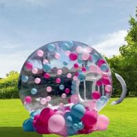 China Max Capacity of ＜100kg Inflatable Bubble House with Blower Your Perfect Outdoor Haven for sale
