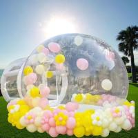 China Max Capacity of ＜100kg Inflatable Bubble House with Blower Your Perfect Outdoor Haven for sale