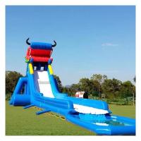China Inflatable Bouncy Jumping Castle Combo Water Park Playground Slide for 100-500kg Capacity for sale