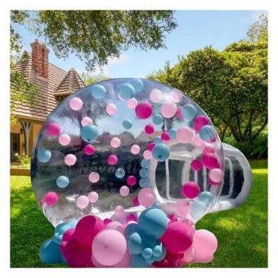 China Allowing More Than 10 Passengers Inflatable Crystal Igloo Dome Bubble Tent for Kids Party for sale