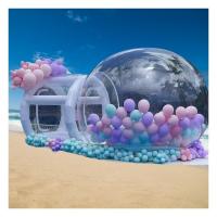 China Allowing More Than 10 Passengers Inflatable Crystal Igloo Dome Bubble Tent for Kids Party for sale