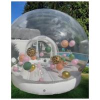 China Allowing More Than 10 Passengers Inflatable Crystal Igloo Dome Bubble Tent for Kids Party for sale