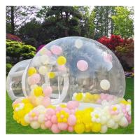 China Allowing More Than 10 Passengers Inflatable Crystal Igloo Dome Bubble Tent for Kids Party for sale