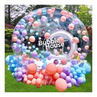 China Allowing More Than 10 Passengers Inflatable Crystal Igloo Dome Bubble Tent for Kids Party for sale