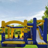 China 2024 Customization Inflatable Bouncing Castle Commercial Bounce House with Repair Kit for sale