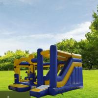 China 2024 Customization Inflatable Bouncing Castle Commercial Bounce House with Repair Kit for sale