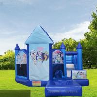 China Custom Logo Printed 2024 Inflatable Bouncing Castle Bounce House for Commercial for sale