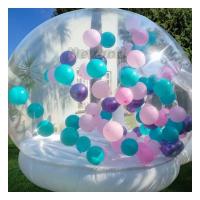 China Customized Clear Bouncy Bubble Balloon House for Kids and Adults Max Capacity ＜100kg for sale