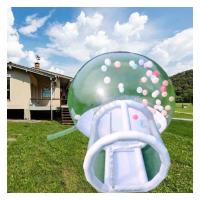 China Shipping way By sea Transparent Bubble Inflatable Balloon Bounce House for Kids Party for sale