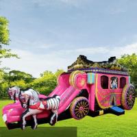 China 2024 Commercial Bouncy Castle Water Slide Inflatable Bounce House with Customized Size for sale