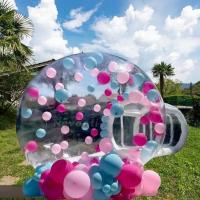 China Outdoor Entertainment Customized Bubble Inflatable Balloon House for Party Glamping for sale