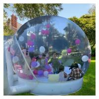 China Outdoor Entertainment Customized Bubble Inflatable Balloon House for Party Glamping for sale
